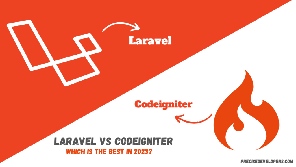 Laravel vs Codeigniter, Which is the best in 2023? - Precise Developers